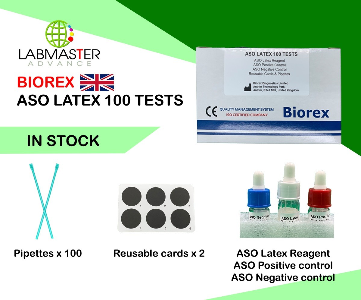 "BIOREX" ASO latex 100 test