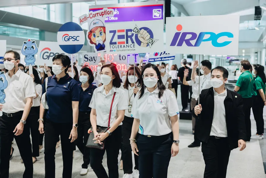IRPC ร่วมแสดงจุดยืน “ผู้นำ...กับการปราบโกง” ในวันต่อต้านคอร์รัปชันฯ ปี 65