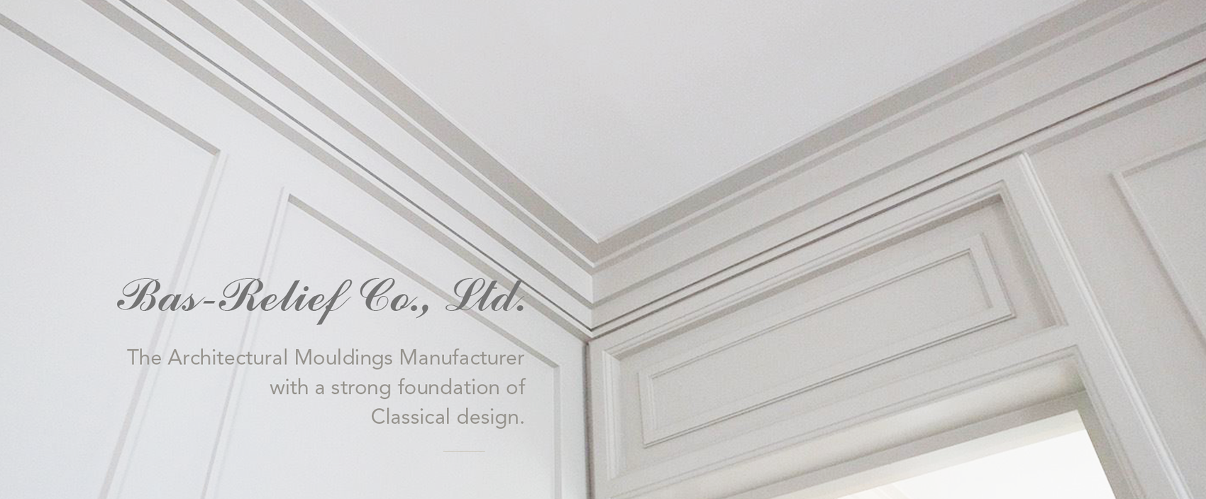 PORTFOLIO - Bas Relief Mouldings