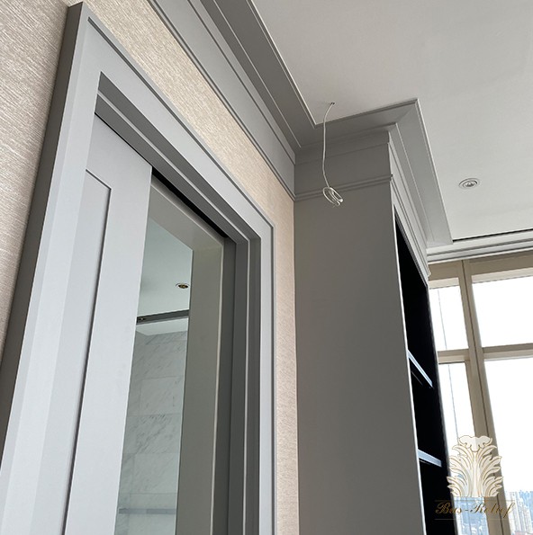 Bas relief mouldings - Architrave & Architrave Base