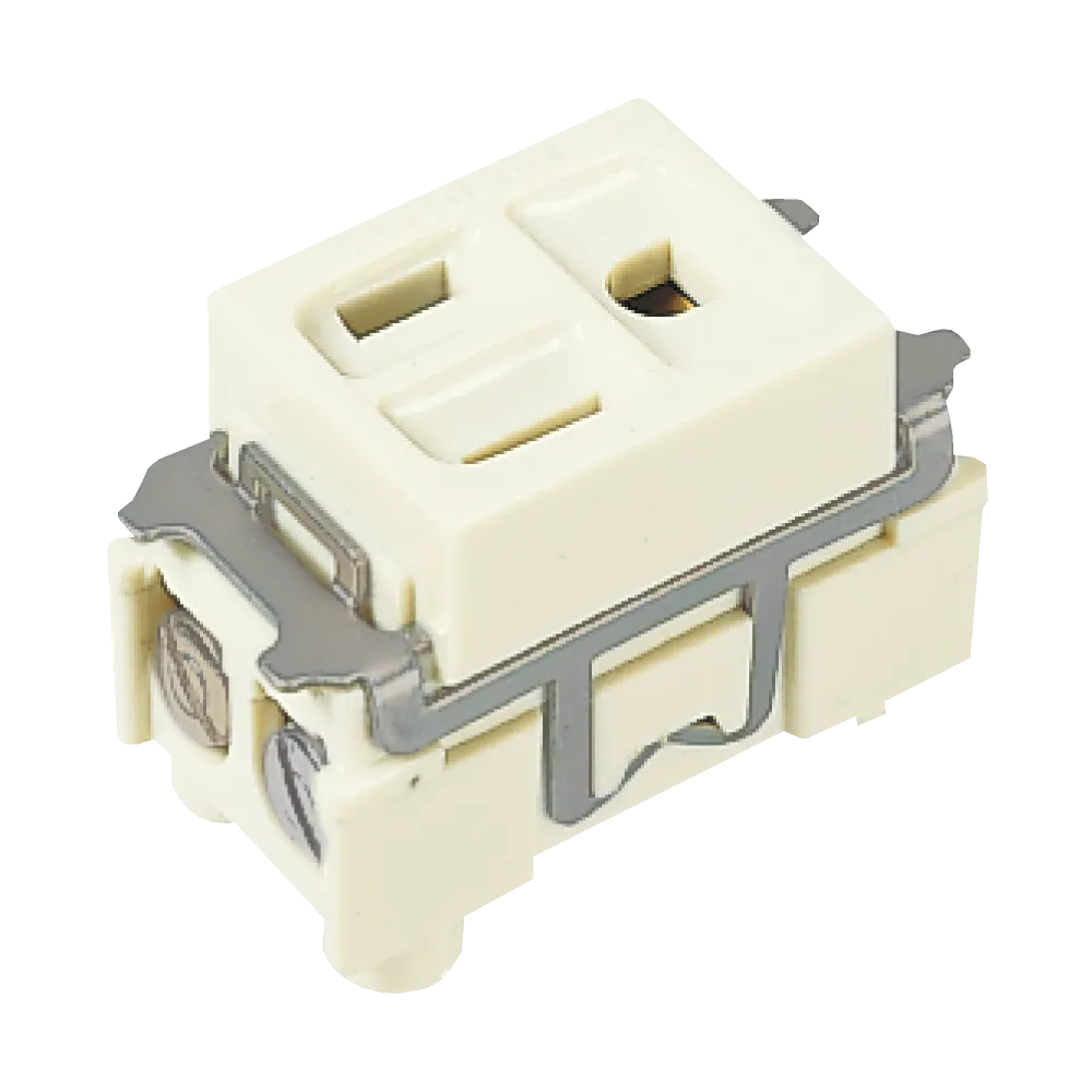 เต้ารับเดี่ยวขาแบนมีกราวด์ WN1101-7 Panasonic