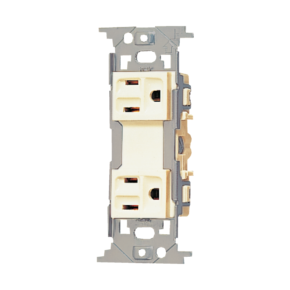 เต้ารับคู่ ขาแบน มีกราวด์ WN1512-7 Panasonic