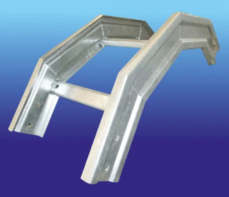 OUTSIDE VERTICAL RISER CABLE LADDER โค้งลง แนวดิ่งด้านนอก เคเบิ้ลแลดเดอร์