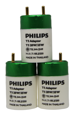 !! T5 ADAPTOR 14W, 28W PHILIPS !! ขั้ว อแดปเตอร์ หลอด T5 ฟิลิปส์
