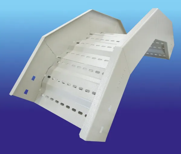 OUTSIDE VERTICAL RISER CABLE TRAY !!!!!!!! โค้งลง แนวดิ่งด้านนอก ...