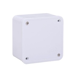 JUNCTION BOXES uPVC WHITE ข้อต่อท่อ ยูพีวีซี สีขาว