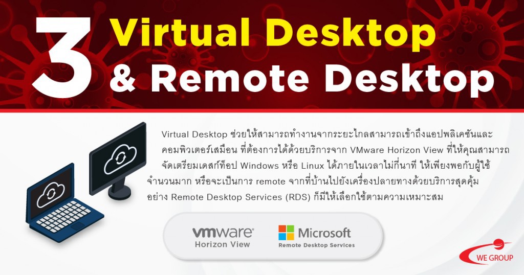Virtual Desktop & Remote Desktop on Cloud