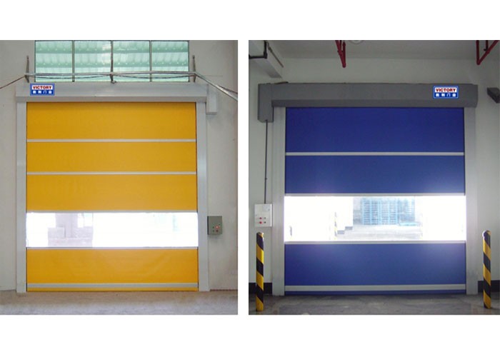 High speed shutter door