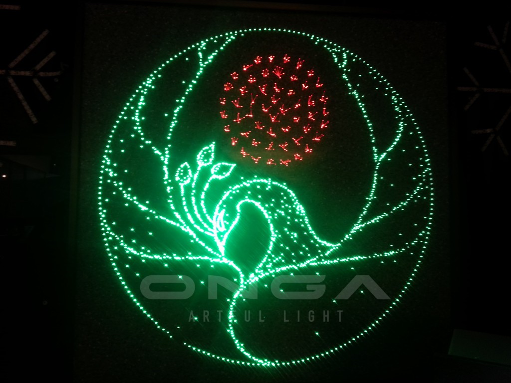 Optic Fiber Artwork