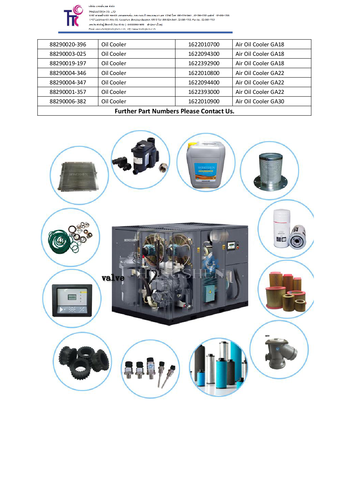 Consumable Part Spare Part