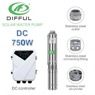 Solar pump DC 750W