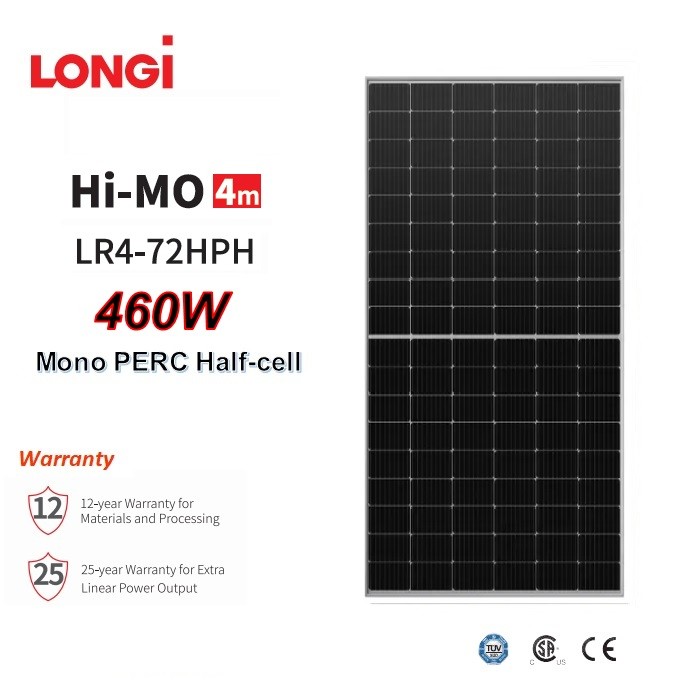 Longi Mono Half-cell Perc Module 460w