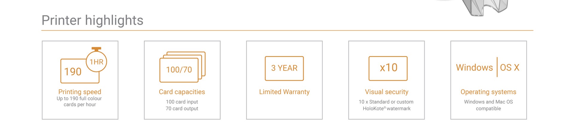 MAGiCARD 600 NEO : รุ่นใหญ่(Heavy)สุดในตระกูลNEO มาพร้อมความละเอียด 600 dpi