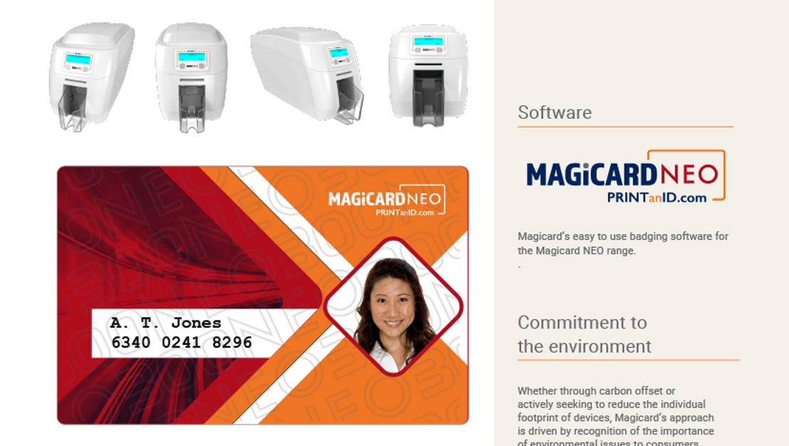 MAGiCARD 300 NEO : รุ่นขนาดกลางในตระกูล NEO Series คุณภาพงานพิมพ์ดี ...