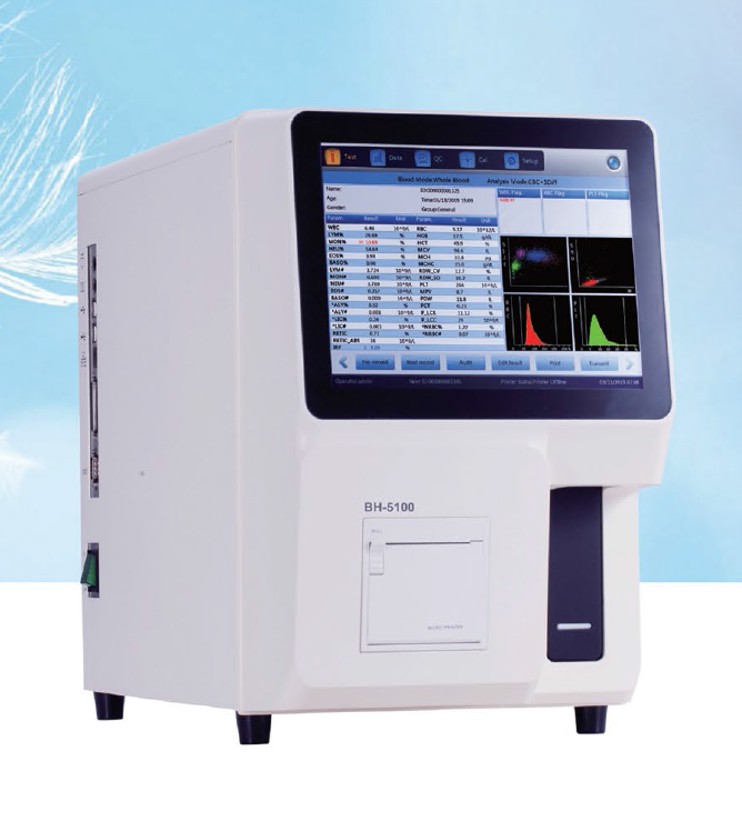 5-Part-Diff Auto Hematology Analyzer