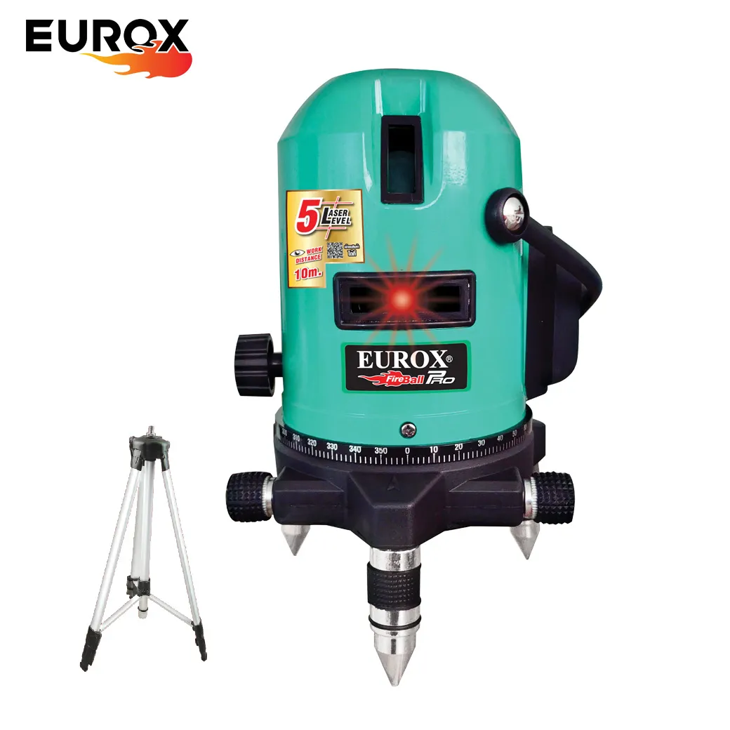เลเซอร์วัดระดับ EUROX PL-V5 ขาตั้ง