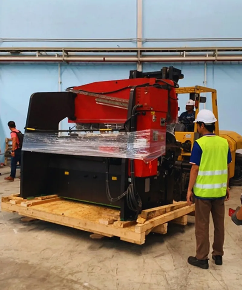 Unload Machine & Setup