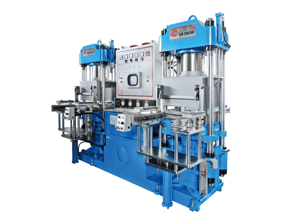 2RT Mold-Open Rubber/Silicone Vacuum Compression Molding Machine