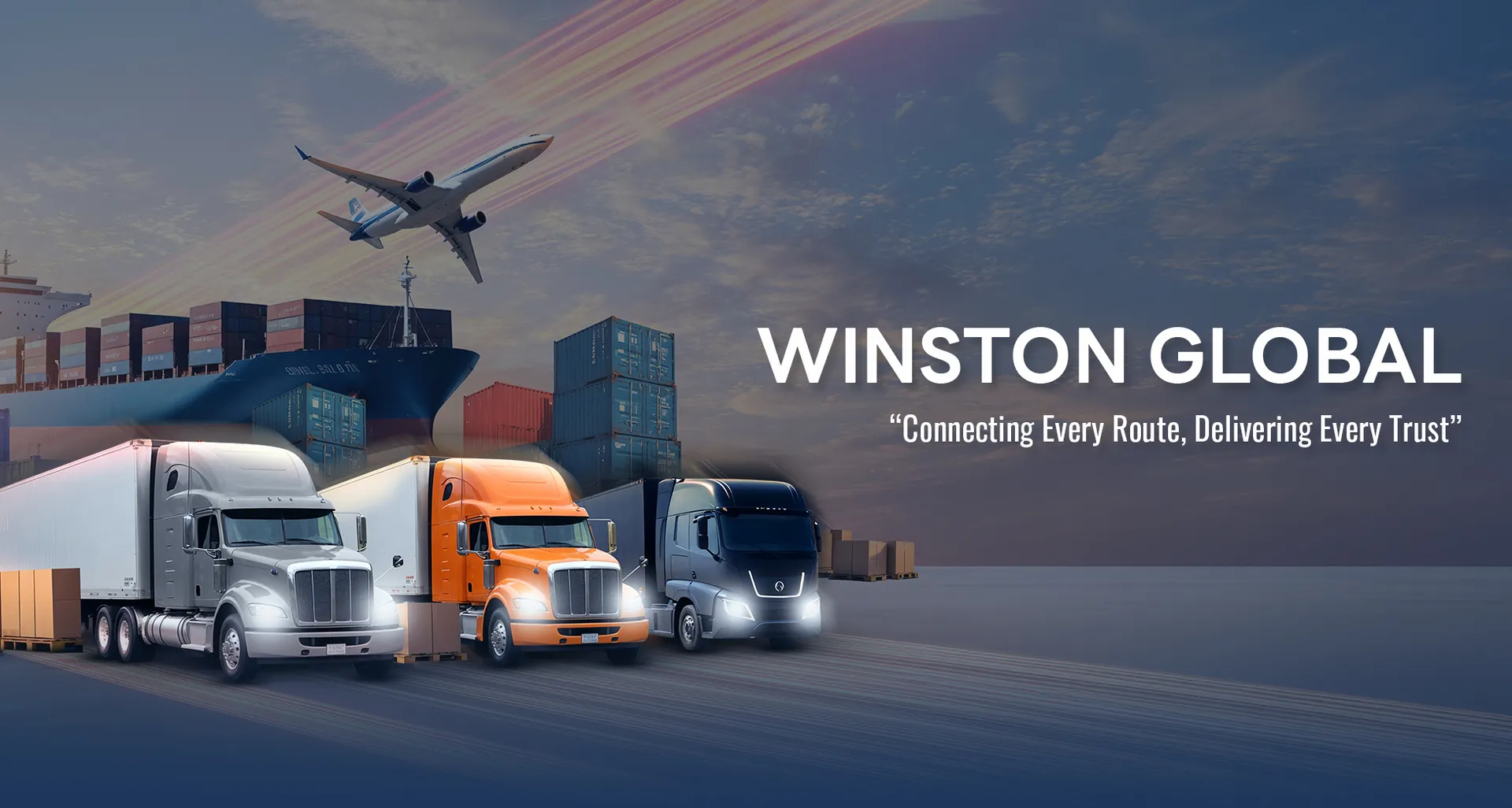 วินสตัน โกลบอล | ผู้เชี่ยวชาญด้านการขนส่งและโลจิสติกส์ระหว่างประเทศ