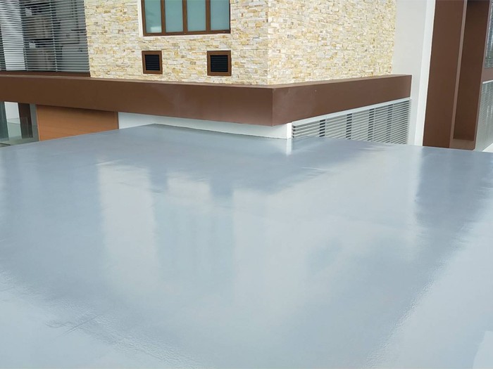 Groupmech Corporation Ltd. เคลือบพื้นอีพ็อกซี่ พียู กันซึม พื้นสนามกีฬา