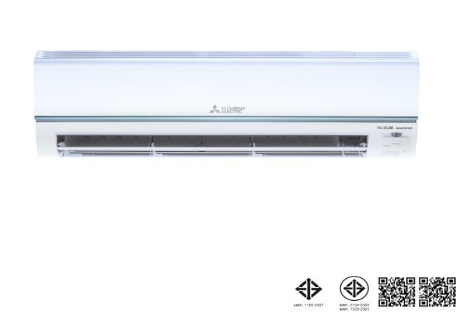 แอร์ติดผนัง MITSUBISHI ELECTRIC รุ่น Super Inverter ( MSY-GZ ) เบอร์5 ระดับ 2ดาว ขนาด 9,554 ...