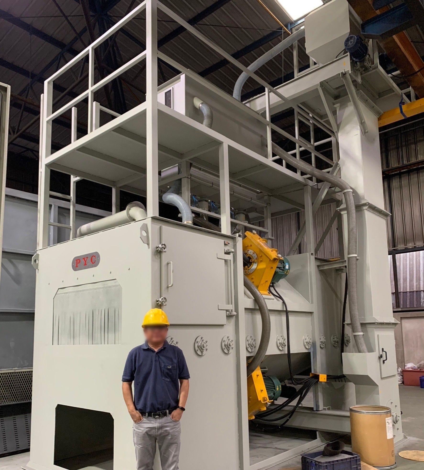 Conveyor Shot Blasting Machine - P.Y.C. Team