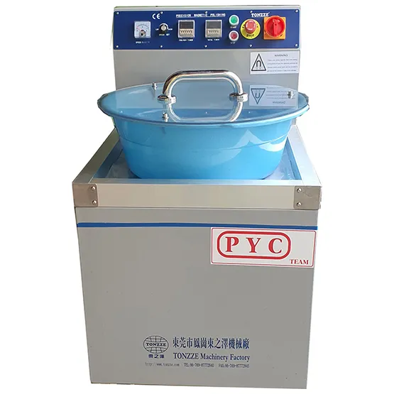 Magnetic Deburring and Polishing Machine - P.Y.C. Team