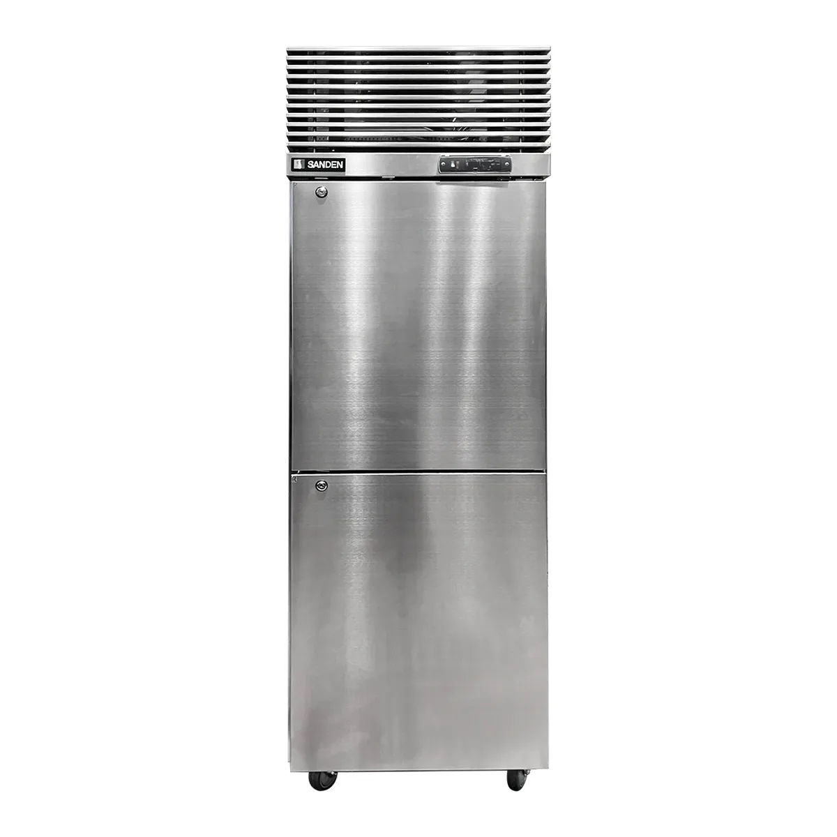 ตู้ยืนสแตนเลส2ประตูทึบ﻿แช่เย็นSandenรุ่น SRC-0612