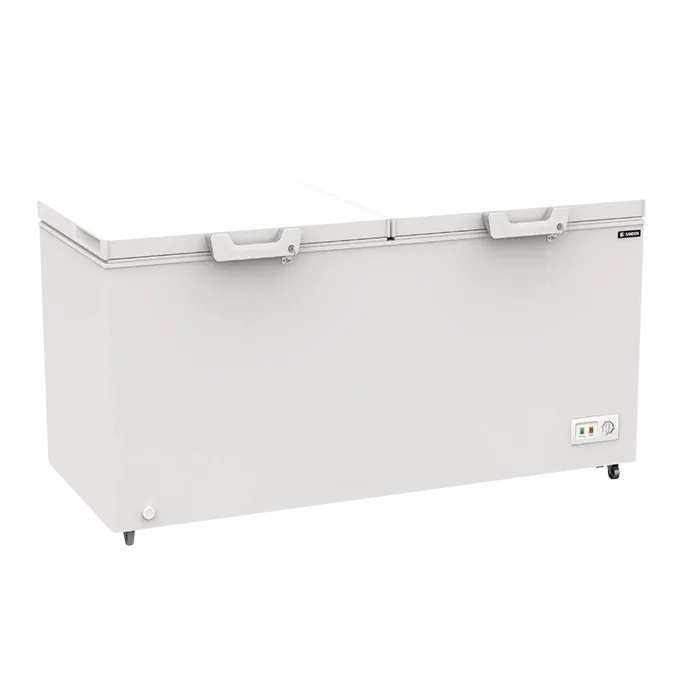 SANDEN SCF-0615 สีขาว 2 ฝา