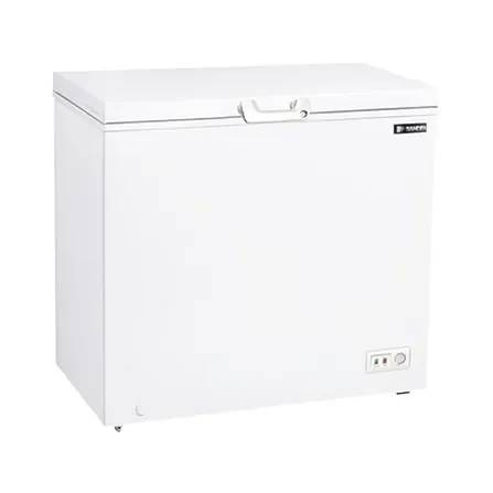 SANDEN SCF-0215 สีขาว 1 ฝา