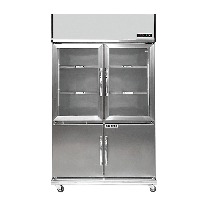 SIAM INTERCOOL MHSF-120 สีสแตนเลส 4 ประตู