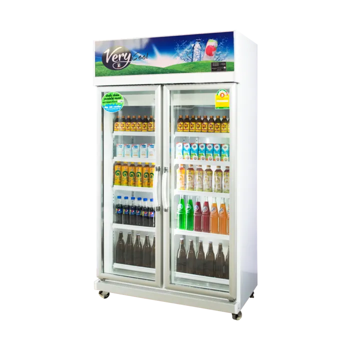 VJ-COOL DVR-02-110 สีขาว 2 ประตู