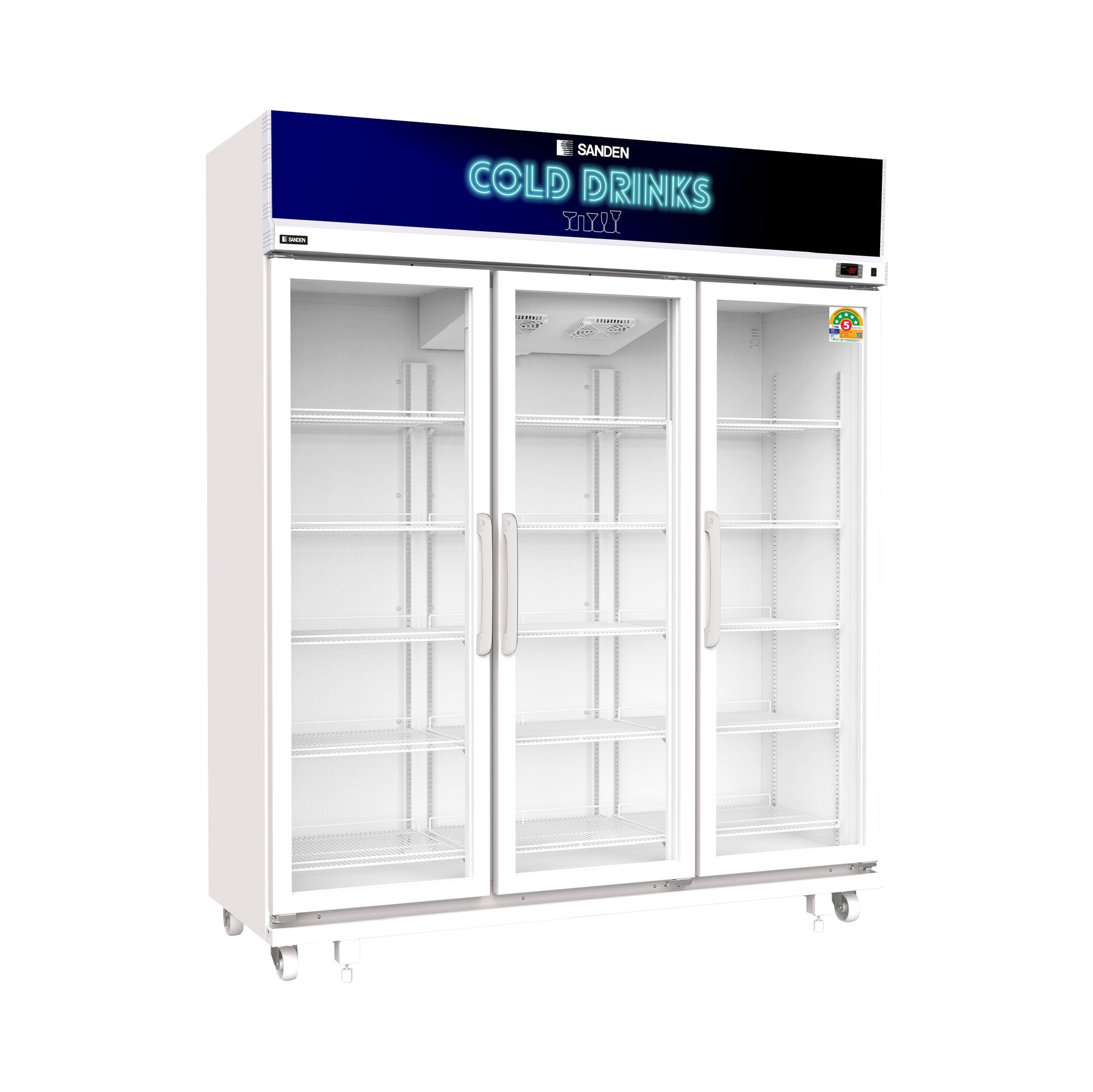 ตู้แช่เย็น 3 ประตู SANDEN รุ่น YPM-1650