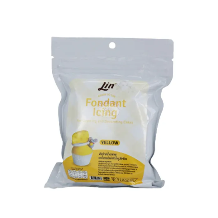 LIN Fondant Icing สีเหลือง