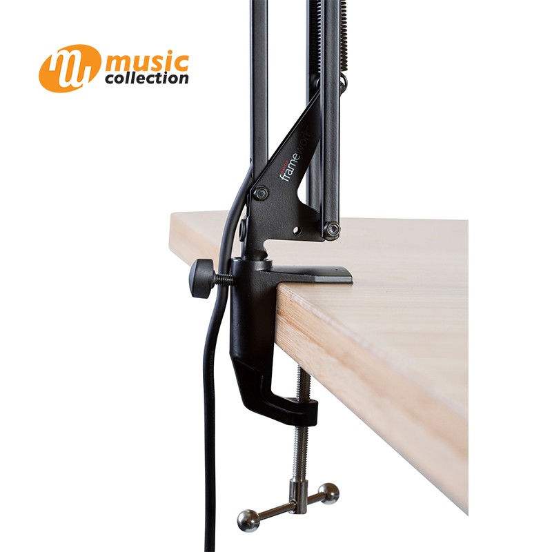 GATOR GFW-BROADCAST BOOM-DESK MOUNT MIC STAND