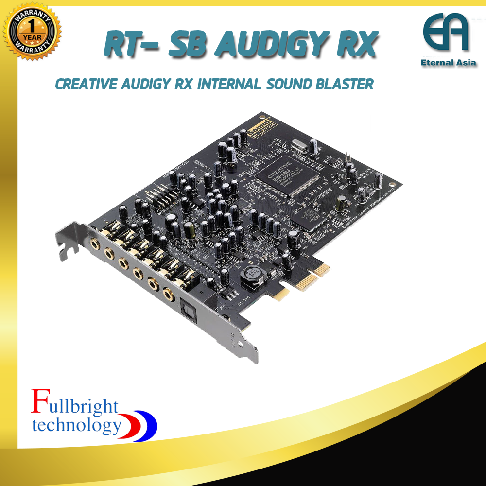 การ์ดเสียง Creative Sound Blaster Audigy RX 7.1 VX