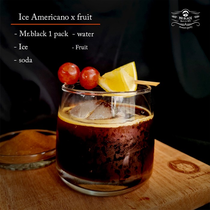 Ice Americano x Fruits