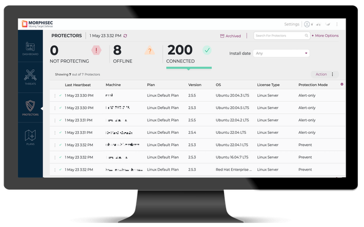Morphisec for Linux Server Protection