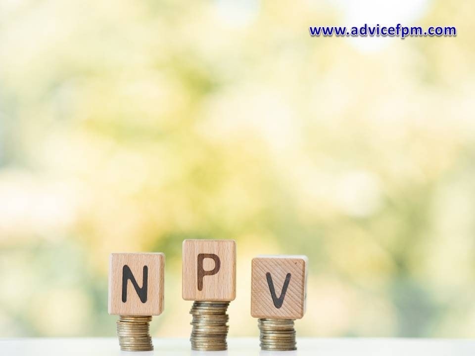 NPV มูลค่าปัจจุบันสุทธิ เพื่อ...