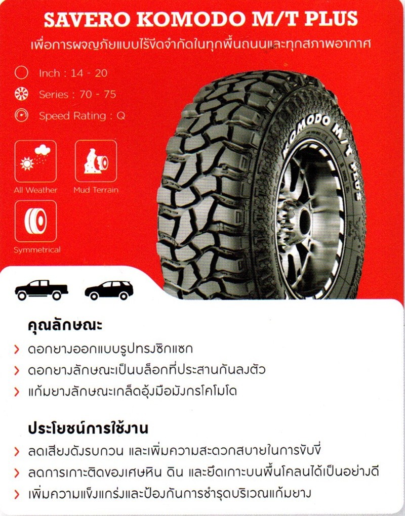 ยางรถยนต์ GT RADIAL