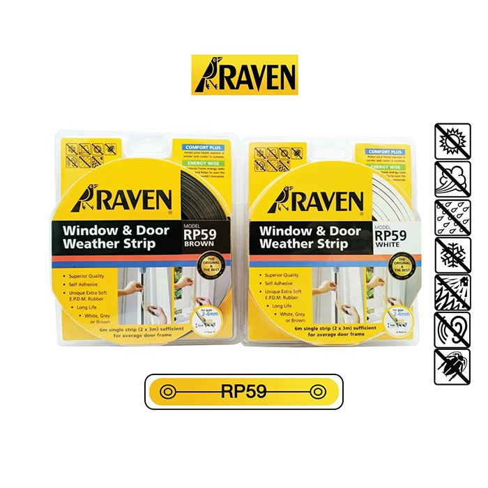 RAVEN ซีลยางปะตู RP59