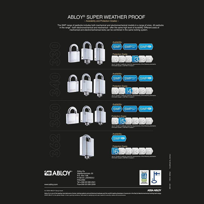 ABLOY SUPER THE TOUGHEST