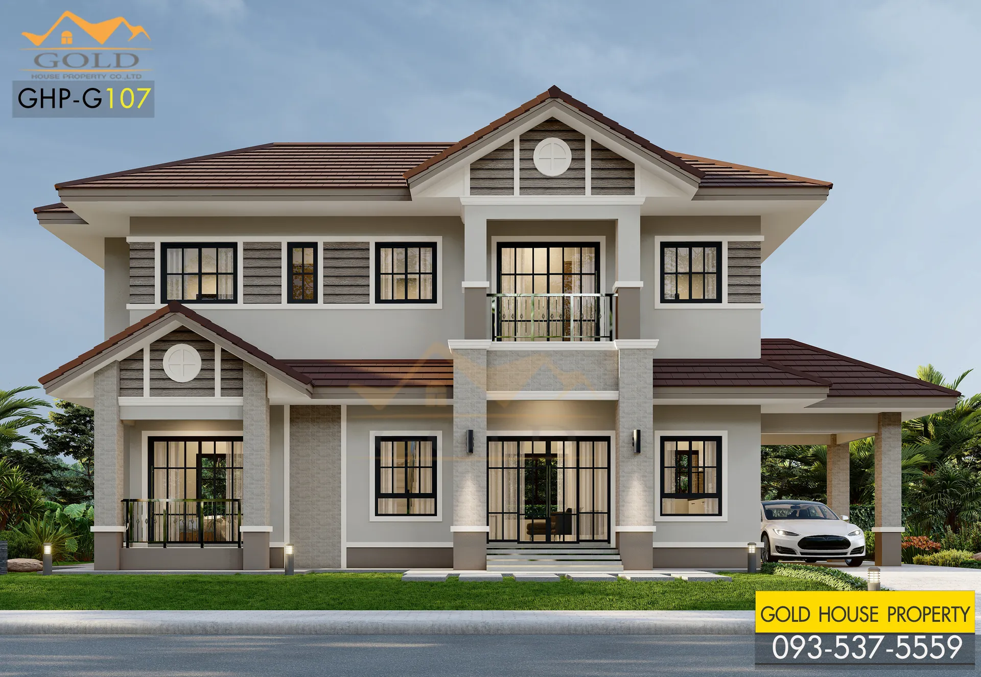 แบบบ้าน GHP-G107