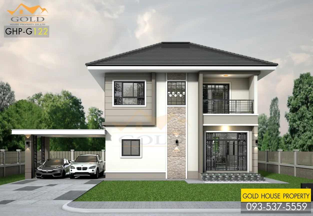แบบบ้าน GHP-G122