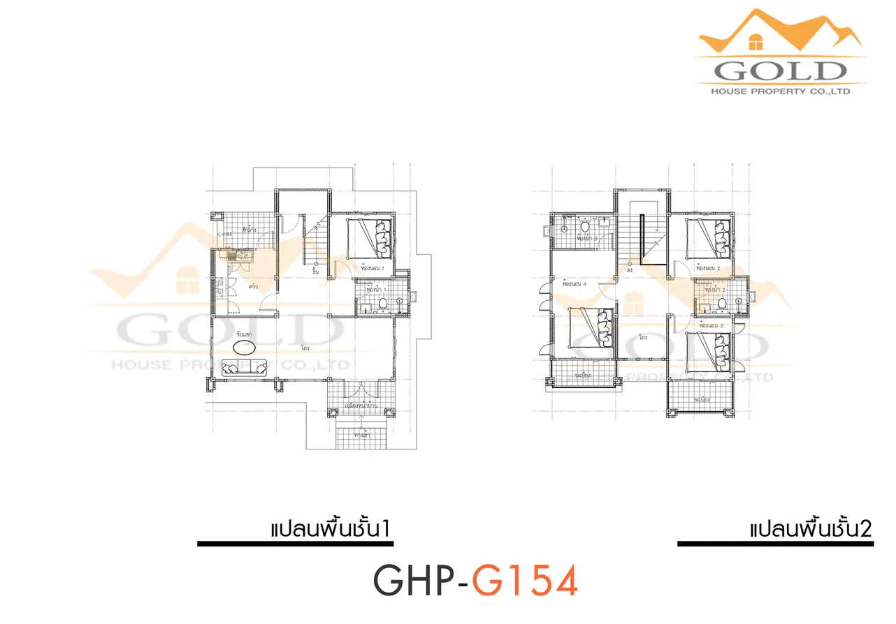 แบบบ้าน GHP-G154