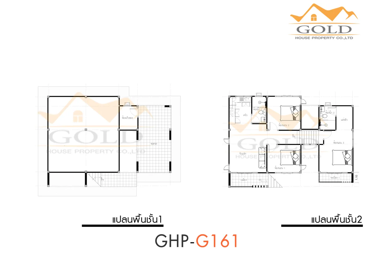 แบบบ้าน GHP-G161