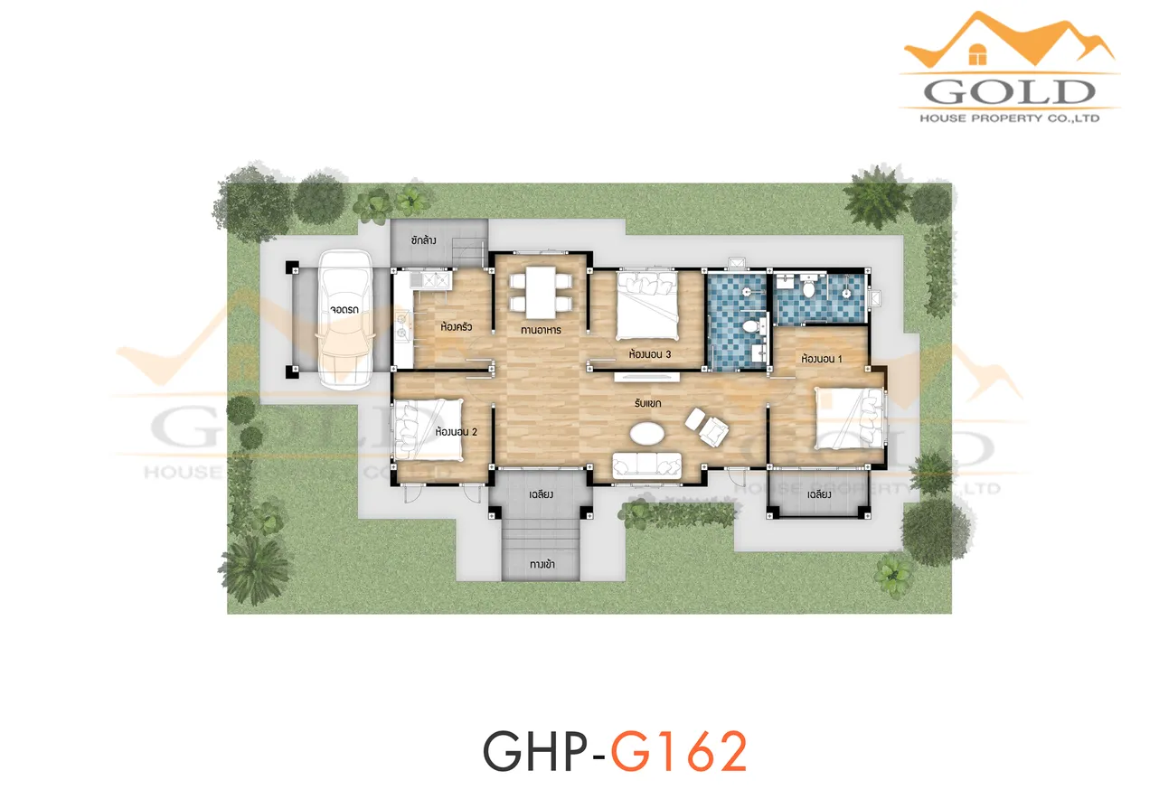 แบบบ้าน GHP-G162
