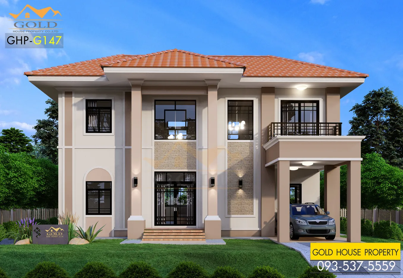 แบบบ้าน GHP-G147