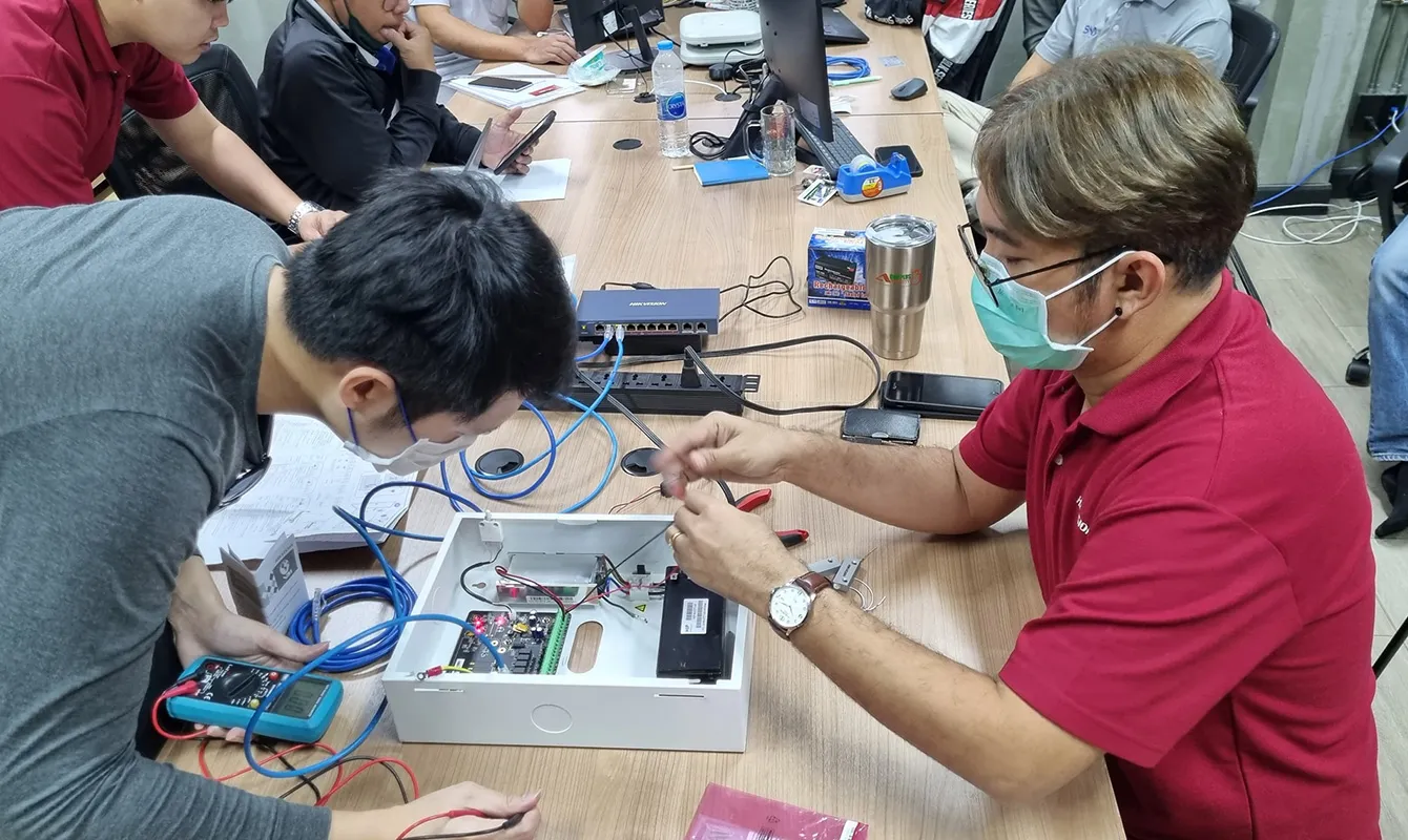 Training การติดตั้งและคอนฟิก Solution Alarm ของ Hikvision