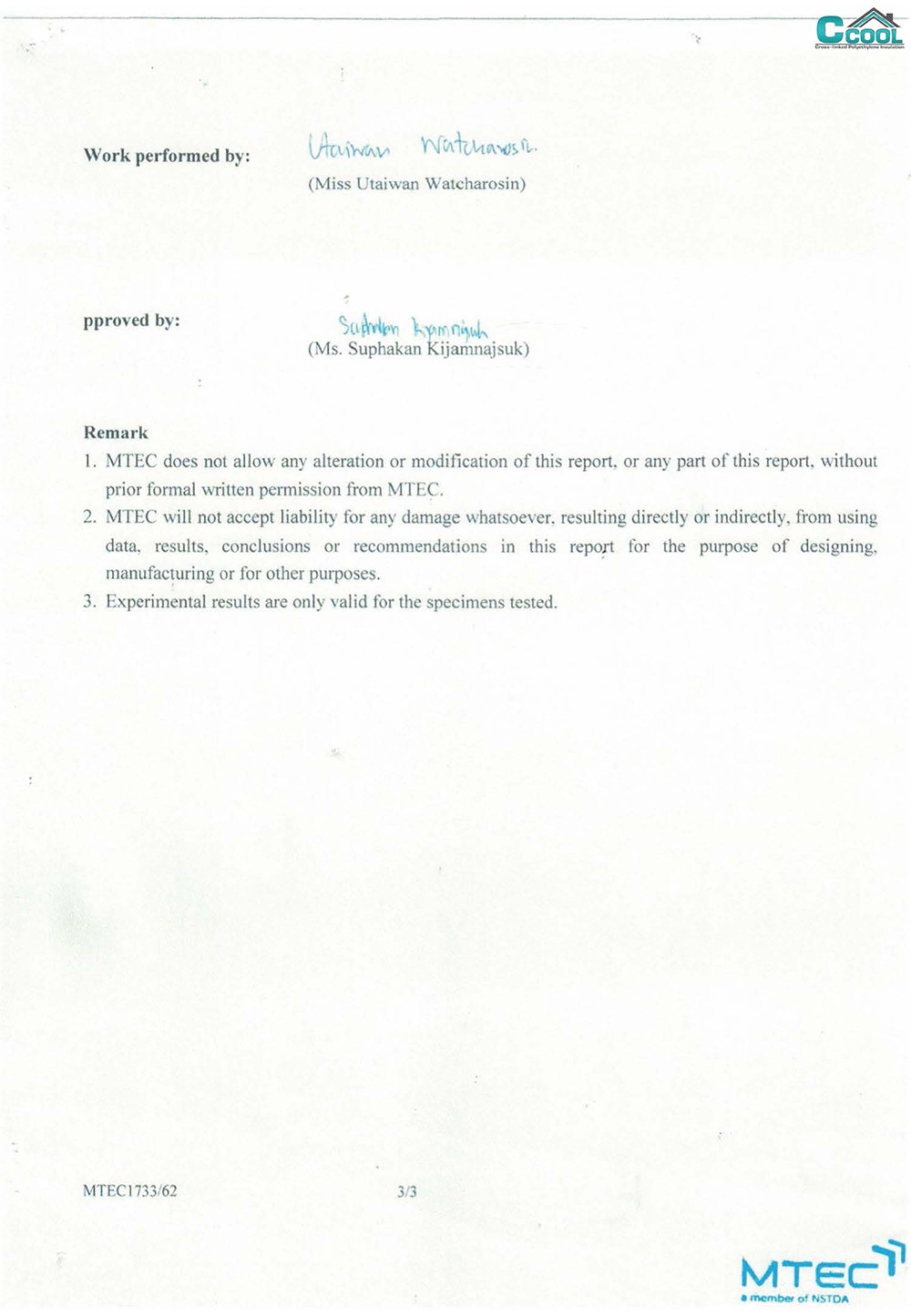 K Thermal Conductivity